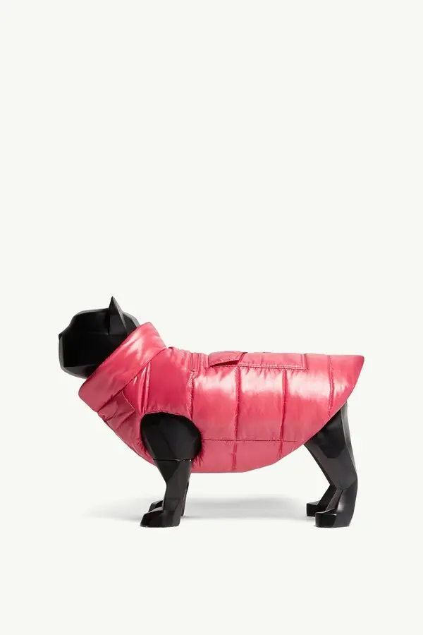 MONCLER POLDO DOG COUTURE Padded Dog Vest - Pink