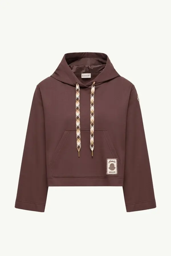 Moncler Cotton Blend Hooded Sweatshirt