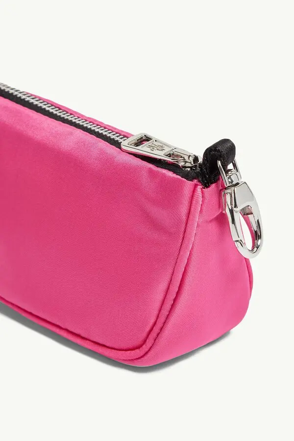 MONCLER POLDO DOG COUTURE Satin Nylon Zipped Pouch