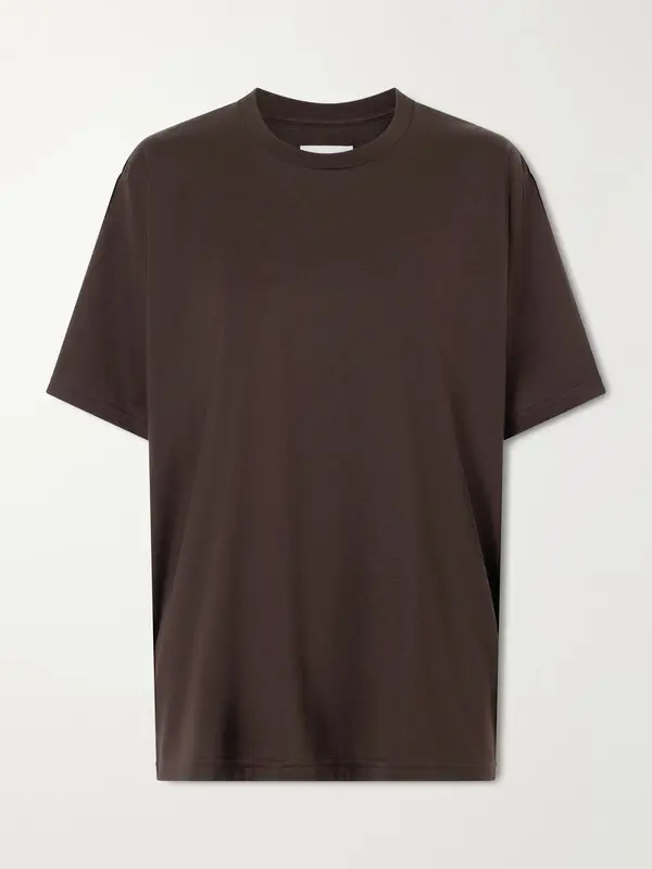 SSSTEIN Cotton T-shirt - Brown