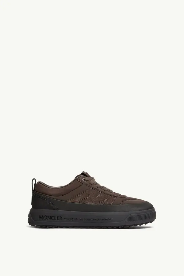 Moncler Altive Nubuck & Suede Lace-up Sneakers