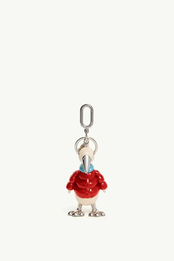 Moncler Duck Keychain - Red