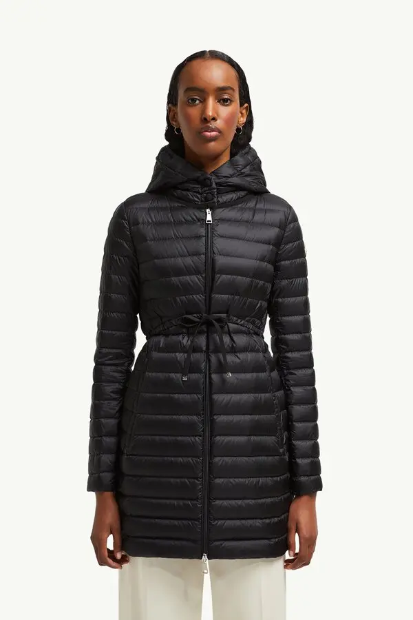 Moncler Barbel Hooded Down Jacket - Black