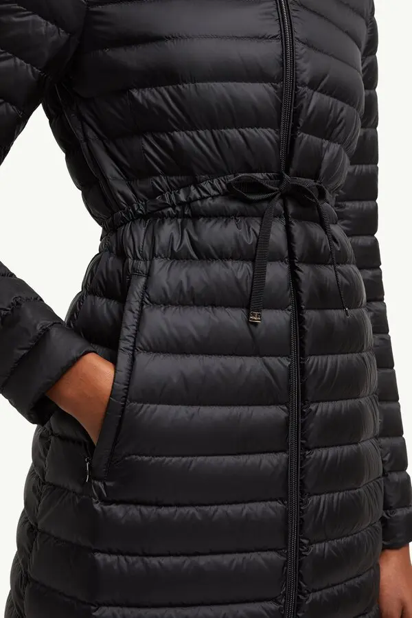 Moncler Barbel Hooded Down Jacket - Black