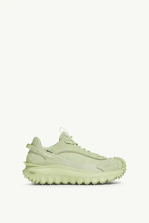 Moncler Trailgrip Momint Nubuck & Suede Sneakers