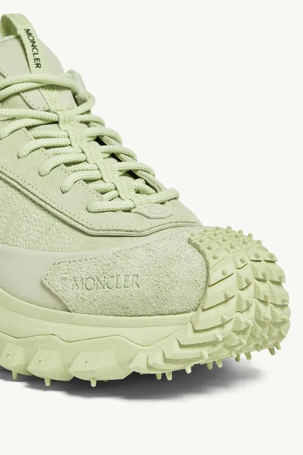 Moncler Trailgrip Momint Nubuck & Suede Sneakers