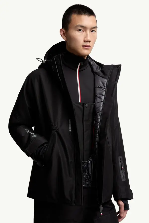 Moncler Lambir Hooded Gore-tex Ski Jacket