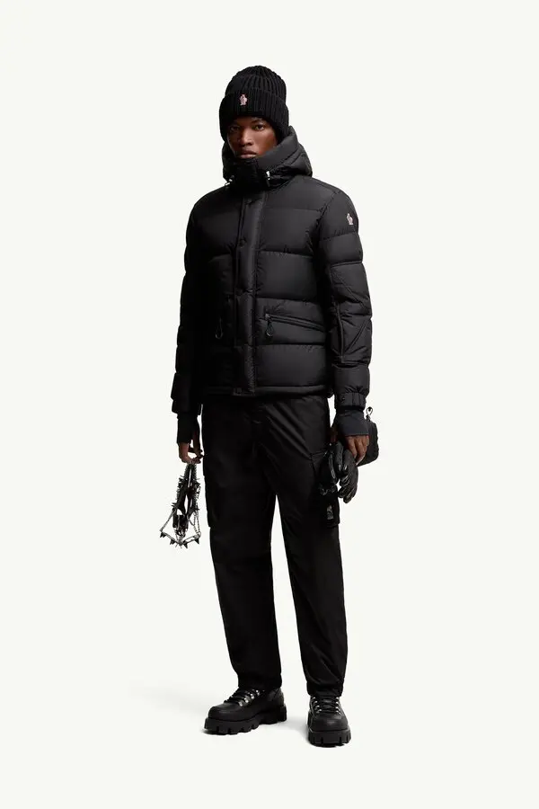 Moncler Kasanka Hooded Down Insulated Ski Jacket - Black
