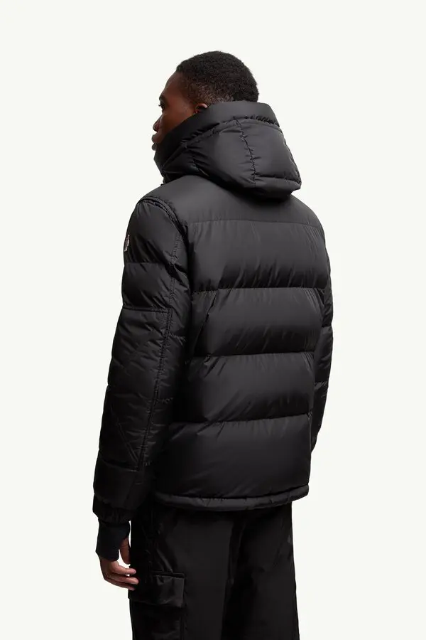 Moncler Kasanka Hooded Down Insulated Ski Jacket - Black