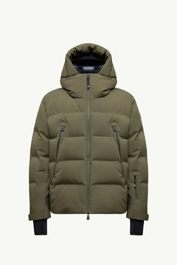 Moncler Fellberg Hooded Insulated Ski Jacket - Green