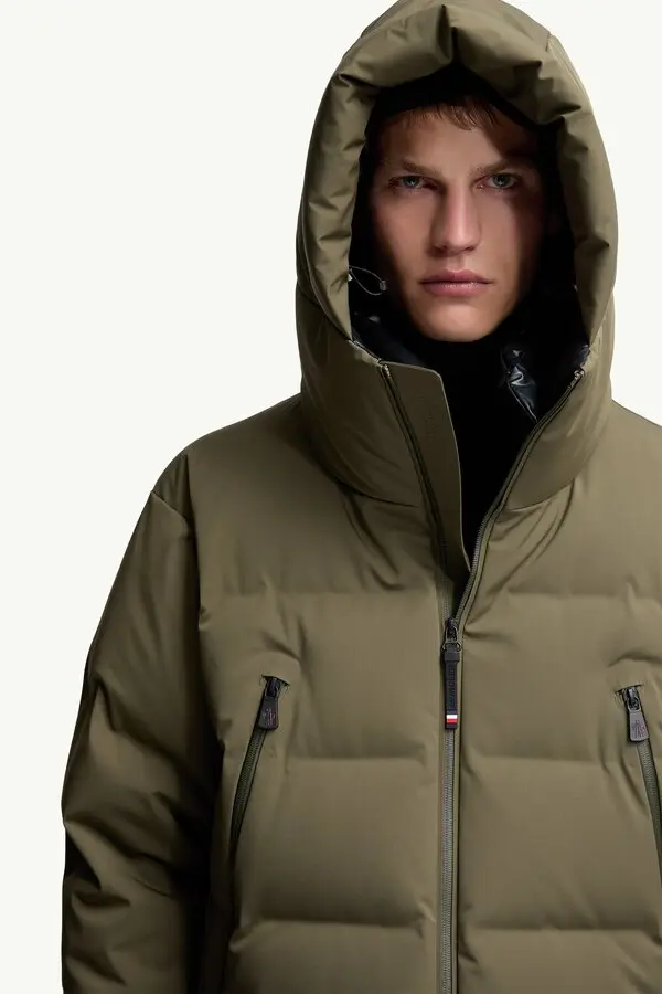 Moncler Fellberg Hooded Insulated Ski Jacket - Green
