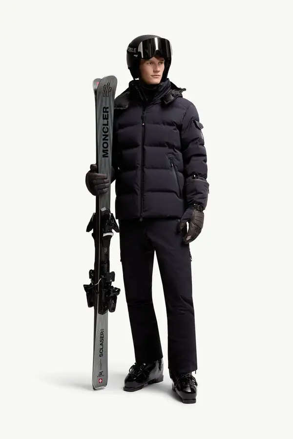 Moncler Montgetech Hooded Insulated Ski Jacket - Blue