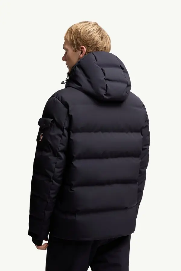 Moncler Montgetech Hooded Insulated Ski Jacket - Blue