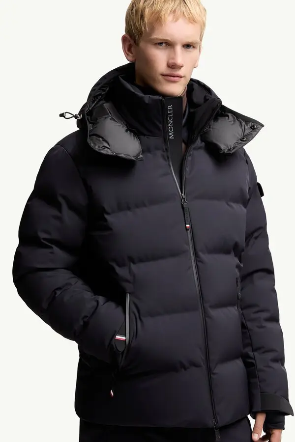 Moncler Montgetech Hooded Insulated Ski Jacket - Blue
