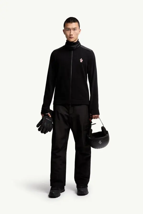 Moncler Fleece Zip-up Sweatshirt