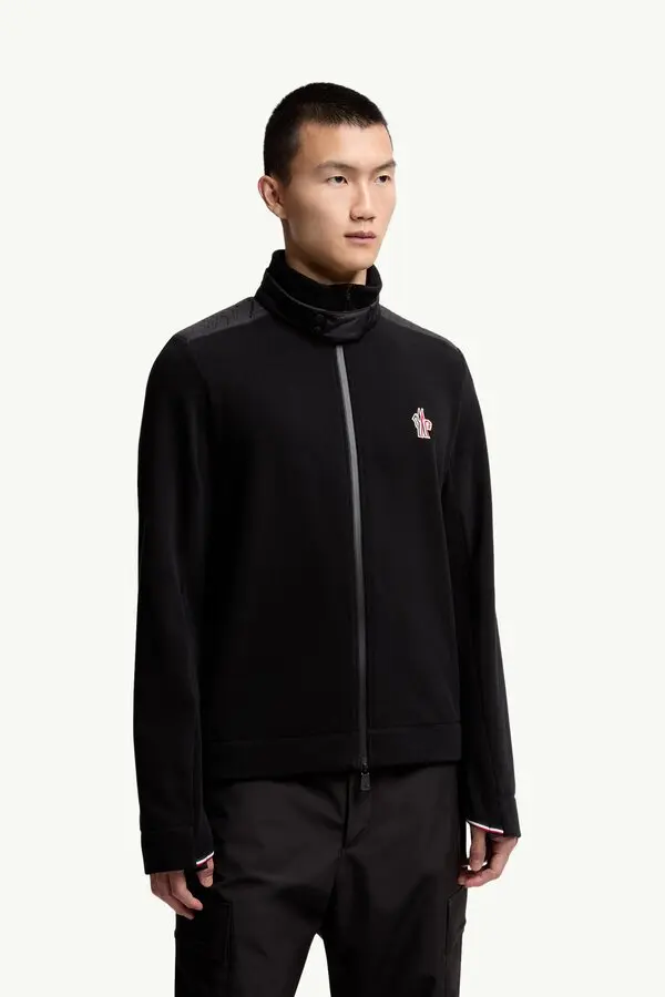Moncler Fleece Zip-up Sweatshirt