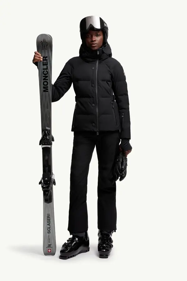 Moncler Guyane Hooded Insulated Ski Jacket