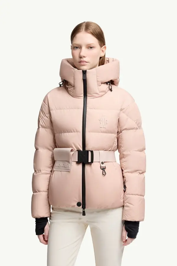 Moncler Bouquetin Hooded Down Ski Jacket