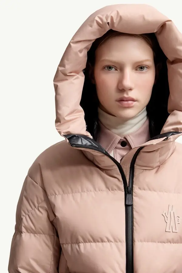 Moncler Bouquetin Hooded Down Ski Jacket
