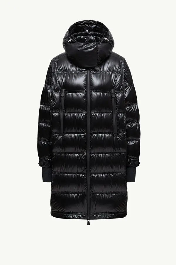 Moncler Rochelairs Hooded Long Down Jacket