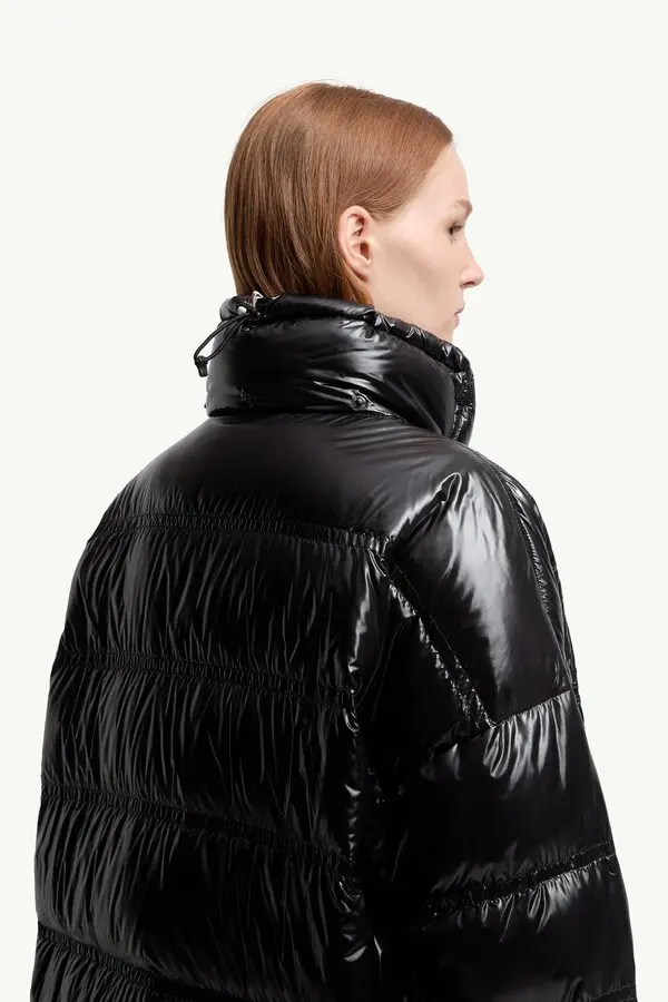 Moncler Rochelairs Hooded Long Down Jacket