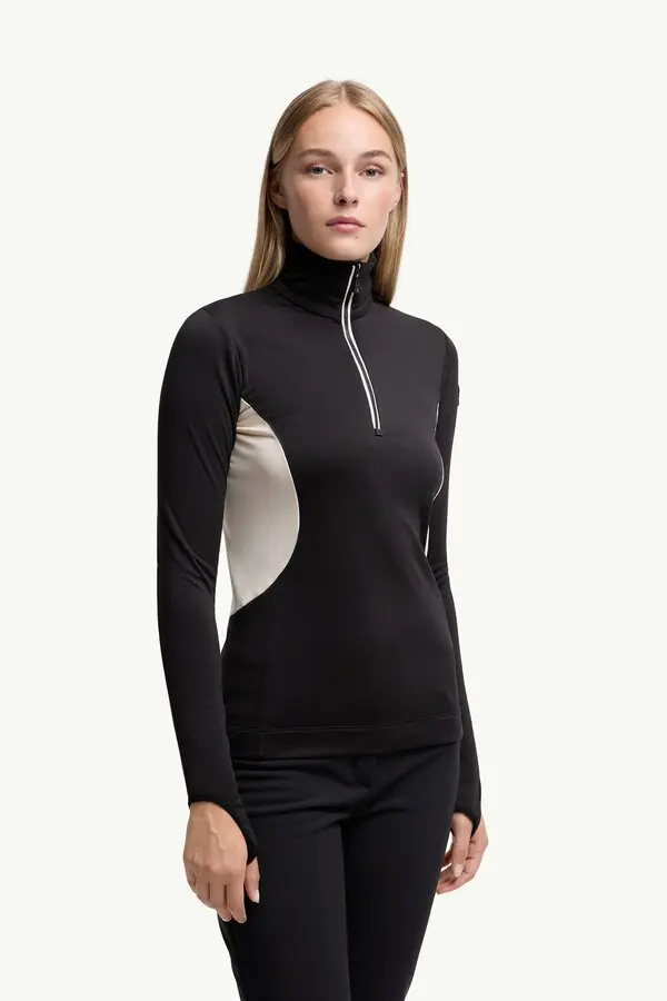 Moncler Polartec® Half-zip Turtleneck