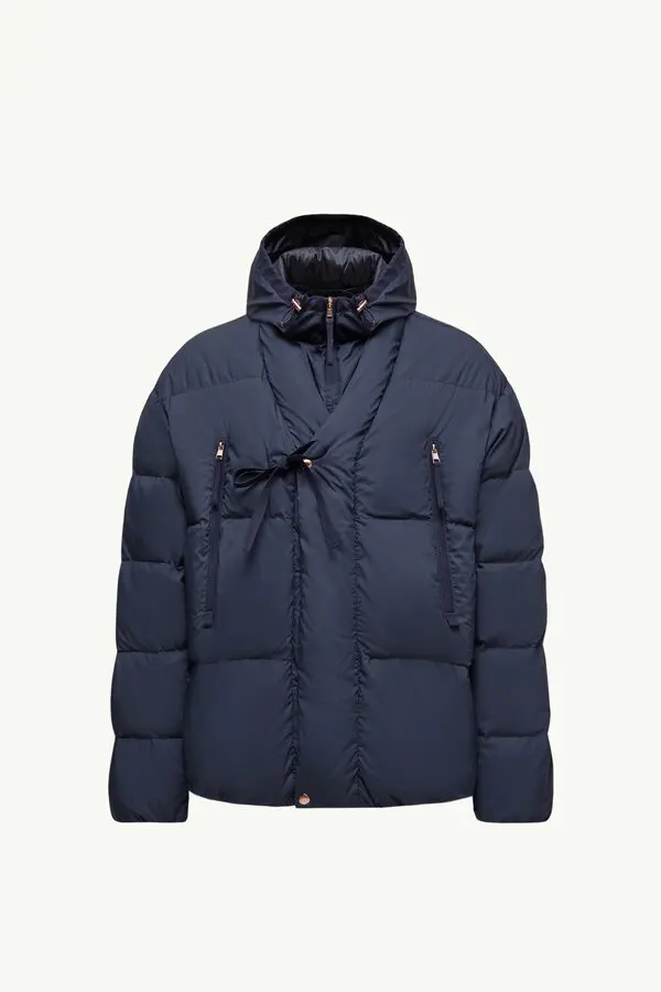 MONCLER X GILGA FARM DESIGNED BY DONALD GLOVER X Gilga Farm Donald Glover Tangelo Short Down Jacket