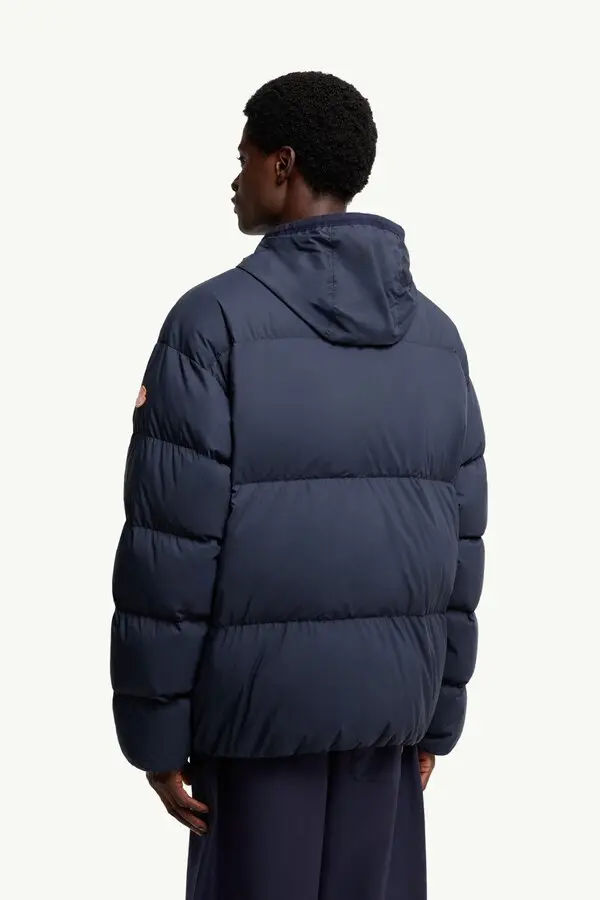 MONCLER X GILGA FARM DESIGNED BY DONALD GLOVER X Gilga Farm Donald Glover Tangelo Short Down Jacket
