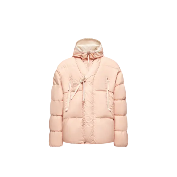 MONCLER X GILGA FARM DESIGNED BY DONALD GLOVER X Gilga Farm Donald Glover Tangelo Down Jacket - Pink