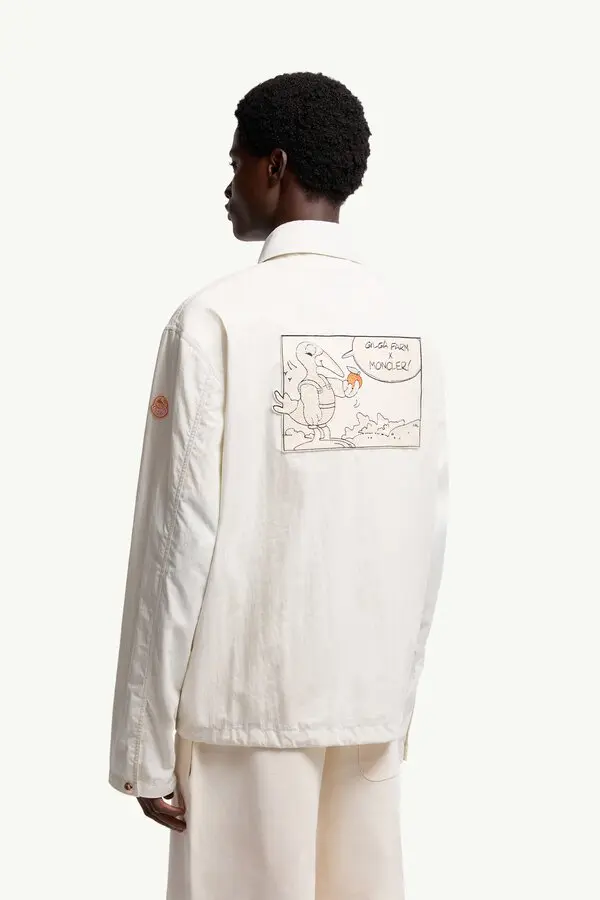 MONCLER X GILGA FARM DESIGNED BY DONALD GLOVER X Gilga Farm Donald Glover Satsuma Shirt Jacket