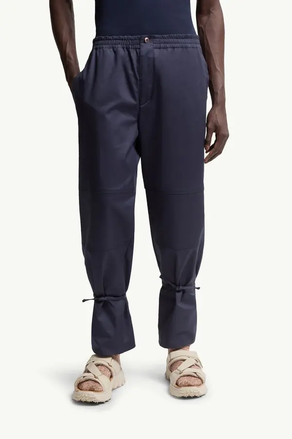 MONCLER X GILGA FARM DESIGNED BY DONALD GLOVER X Gilga Farm Donald Glover Cotton Gabardine Trousers