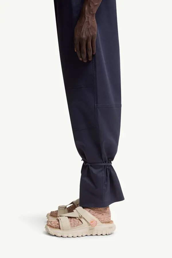 MONCLER X GILGA FARM DESIGNED BY DONALD GLOVER X Gilga Farm Donald Glover Cotton Gabardine Trousers