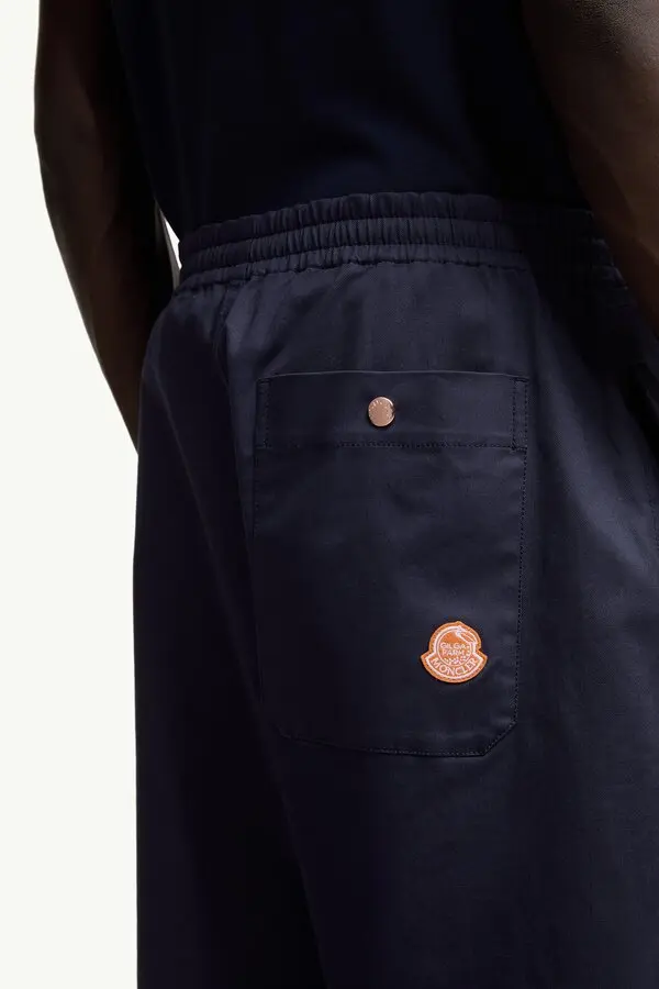 MONCLER X GILGA FARM DESIGNED BY DONALD GLOVER X Gilga Farm Donald Glover Cotton Gabardine Trousers