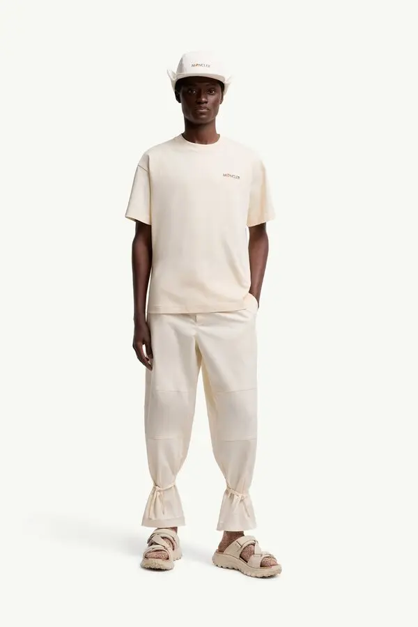 MONCLER X GILGA FARM DESIGNED BY DONALD GLOVER X Gilga Farm Donald Glover Cotton T-shirt - White
