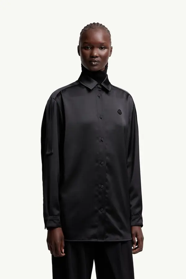MONCLER X EDWARD ENNINFUL Satin Shirt