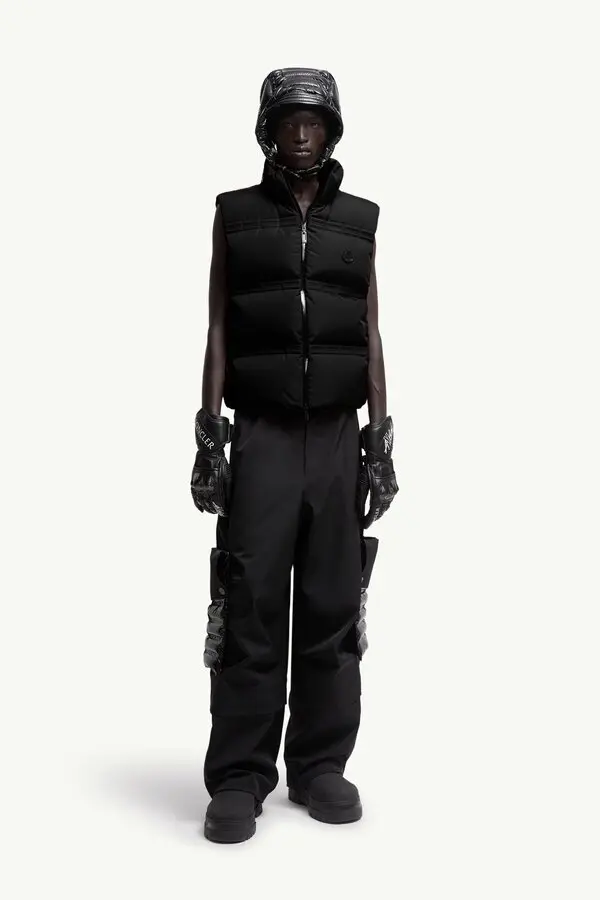 MONCLER X A$AP ROCKY Sparky Down Vest - Black