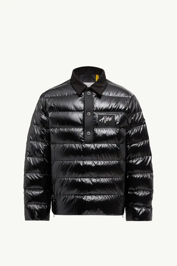 MONCLER X A$AP ROCKY Vardar Down Shirt Jacket With Glossy Finish