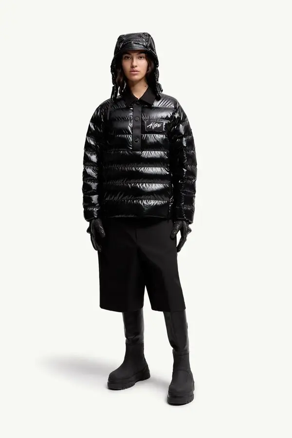 MONCLER X A$AP ROCKY Vardar Down Shirt Jacket With Glossy Finish