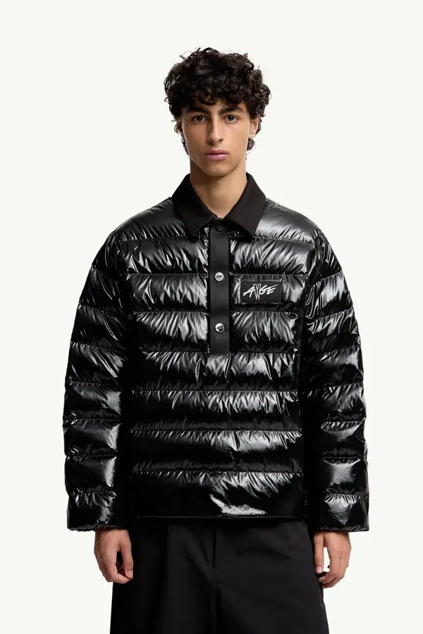 MONCLER X A$AP ROCKY Vardar Down Shirt Jacket With Glossy Finish