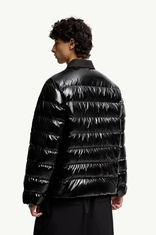 MONCLER X A$AP ROCKY Vardar Down Shirt Jacket With Glossy Finish