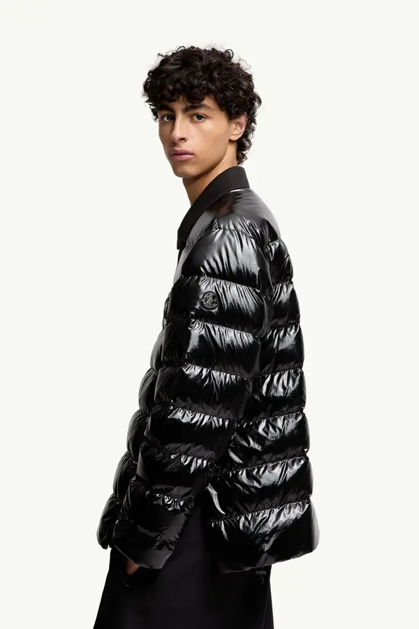 MONCLER X A$AP ROCKY Vardar Down Shirt Jacket With Glossy Finish