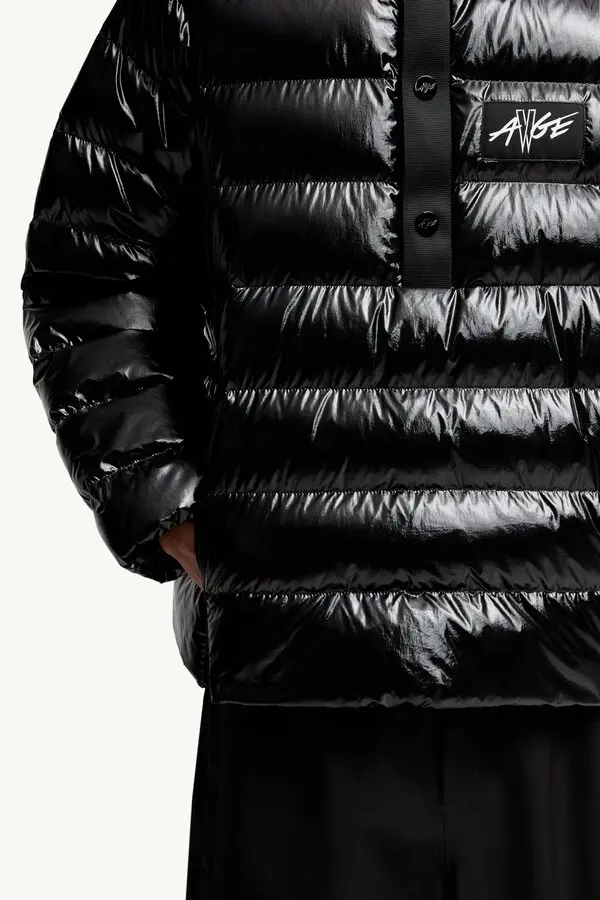 MONCLER X A$AP ROCKY Vardar Down Shirt Jacket With Glossy Finish