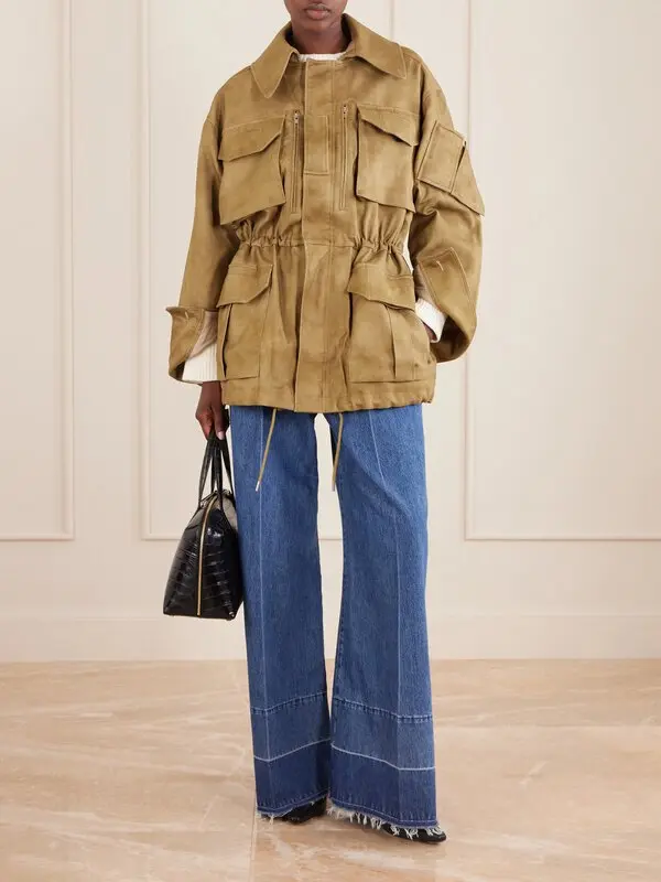 Co Cotton-blend Military Jacket