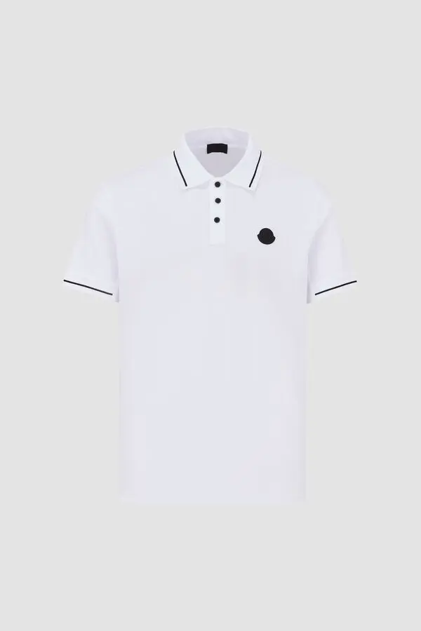 Moncler Logo Patch Polo Shirt