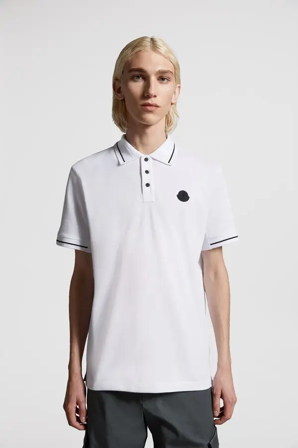 Moncler Logo Patch Polo Shirt