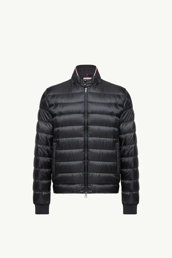Moncler Rigel Short Down Jacket - Black