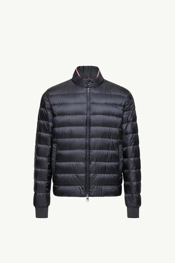 Moncler Rigel Short Down Jacket - Blue