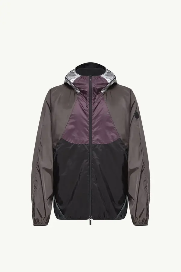 Moncler Sormiou Packable Hooded Jacket - Grey