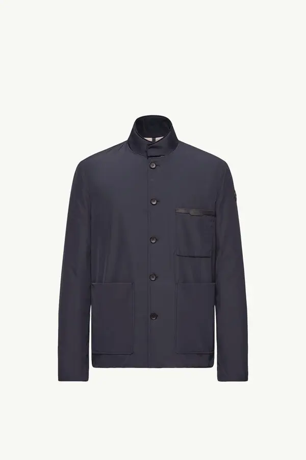 Moncler Westerlies Down Shirt Jacket - Blue