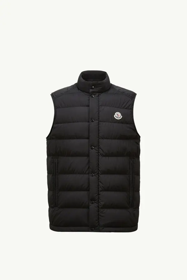 Moncler Barthe Down Vest - Black